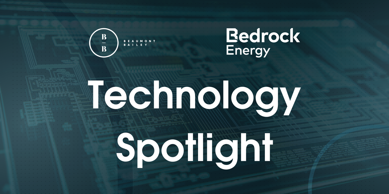 Technology Spotlight: An Interview with Bedrock Energy - Beaumont Bailey